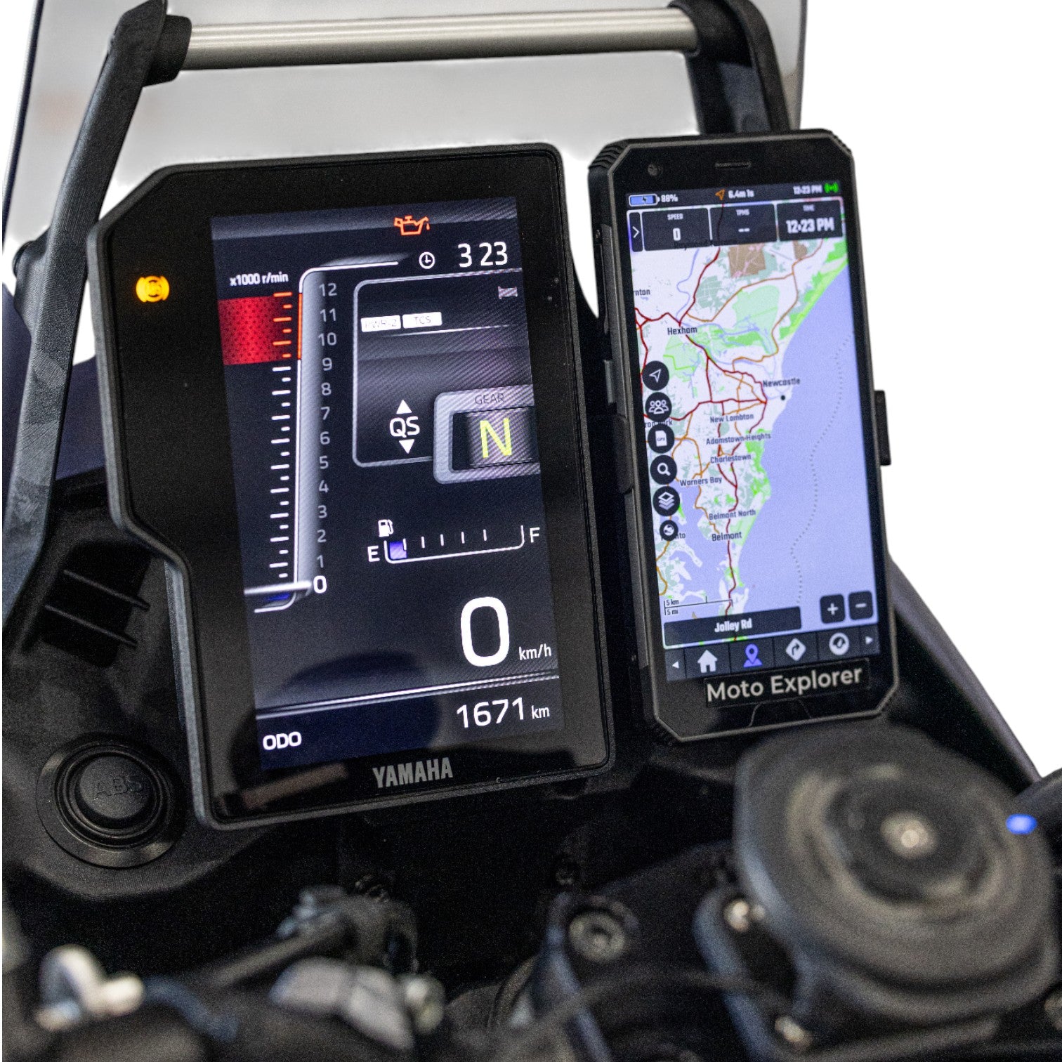Yamaha Tenere 700 2025+ DMD-T665 Side by Side Dash Mounting Plate ...